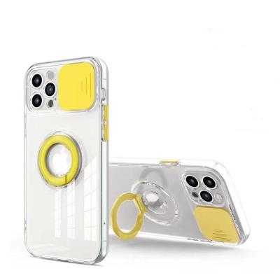 Cina Cassa anti shock del telefono della presa del dito di protezione della macchina fotografica per Iphone 11 12 pro massimi in vendita
