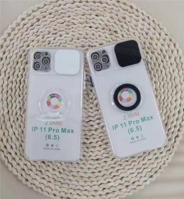 Cina Cassa anti shock del telefono della presa del dito di protezione della macchina fotografica per Iphone 11 12 pro massimi in vendita