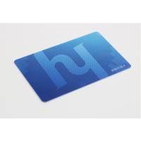 China Blue Wizard Layout E Ink Smart Card ISO 7816 Protocol with digital buttons for sale