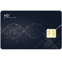 China Financial Security Contact Chip Card With Customizable Layout Pattern for sale
