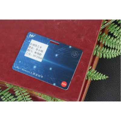 Cina Carta di credito ricaricabile incastonata carta di identità flessibile dello schermo BLE Bluetooth Smart Card dell'inchiostro in vendita