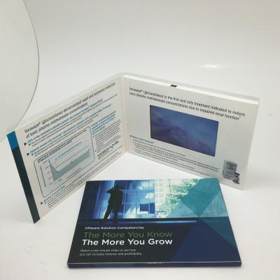中国 500Mah電池Lcdの承認されるビデオ名刺FCC 256MB-8GB記憶 販売のため