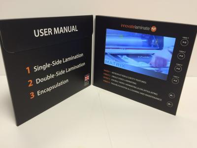 China Touch Screen Video Message Card for sale