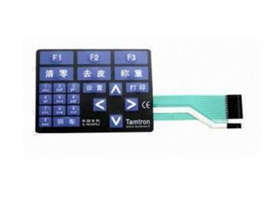 中国 19主ステンレス鋼のドームの蝕知の膜スイッチ+/-0.2MM許容 販売のため
