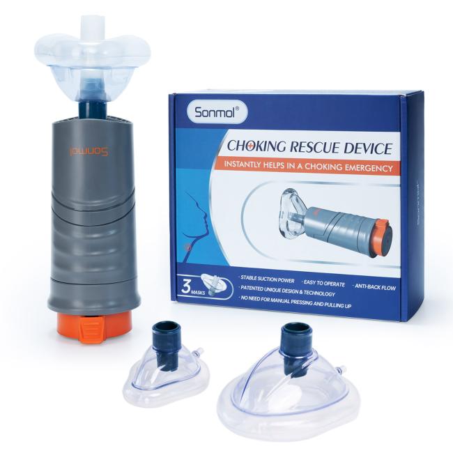 Anti choking device main unit with transparent design