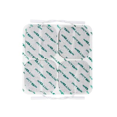 China Square Muscle Stimulator Pads Pre Wire Type Tens Replacement Pads 5X5cm for sale