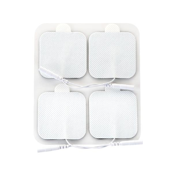 Quality Flexible Gel Type Tens Medical Electrode Pad Customized Shape for Physiotherapy for sale