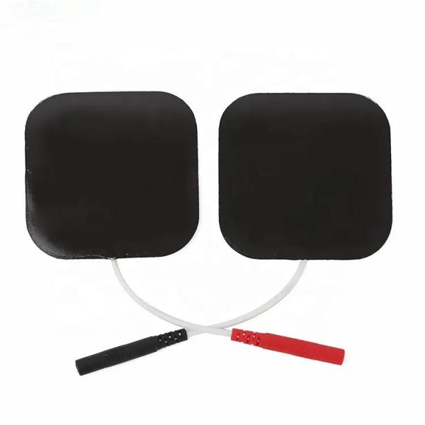 Quality Reusable Medical Electrode Pads Soft Cloth Tens Machine Electrode Pads 5cm*5cm for sale