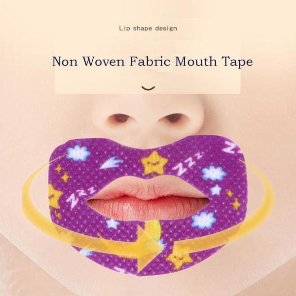 Quality Custom Logo Medical Mouth Tape Stop Snoring Keep Mouth Closed While Sleeping for sale
