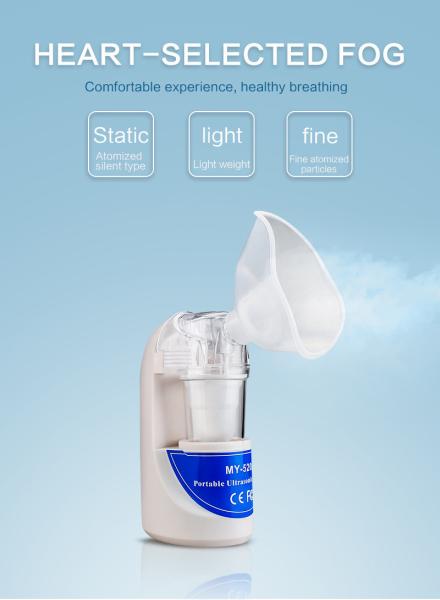 Quality Home Mesh Portable Ultrasonic Nebulizer Mist Discharge Asthma Atomizer Mini for sale