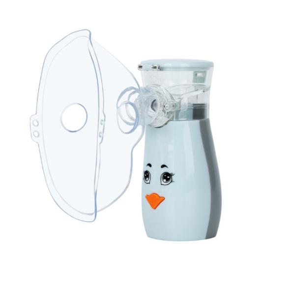 Quality Mini Ultrasonic Portable Mesh Nebuliser Inhaler Silent Asthma Atomizer For Kids for sale