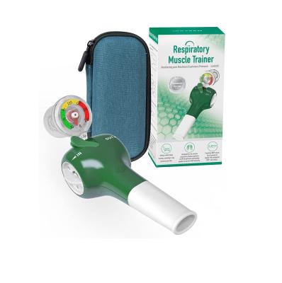 China Lightweight Breathing Muscle Trainer Lung Breathing Exerciser Adjustable Resistance for sale