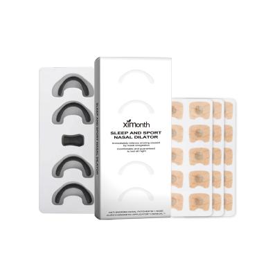 China Anti Snoring External Magnetic Nasal Dilator Iron Sheet Breathing Aid for sale