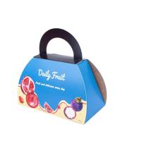 China 60gsm Compostable Kraft Paper Fruit Vegetable Packaging Boxes Recyclable for sale