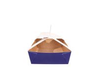 China Biodegradable Non Smell Kraft Paper Fruit Vegetable Packaging Boxes Custom Size for sale