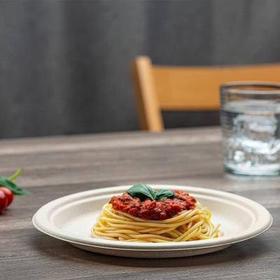 Cina L'olio rinPerza l'imballaggio di Vassoio Disposable Per Supermarket Food del piatto di carta kraft in vendita