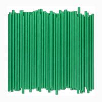 China Striped Pattern Paper Drinking Straws Disposable 6mm x 197mm Eco-Friendly Recyclable Party Straws for sale