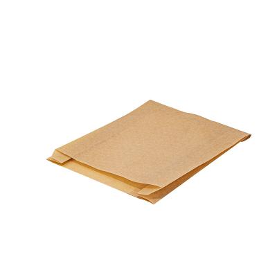 China Bruine Kraftpapier-Document Verpakkingszakken Composteerbaar voor Chips Snack Cookie Te koop