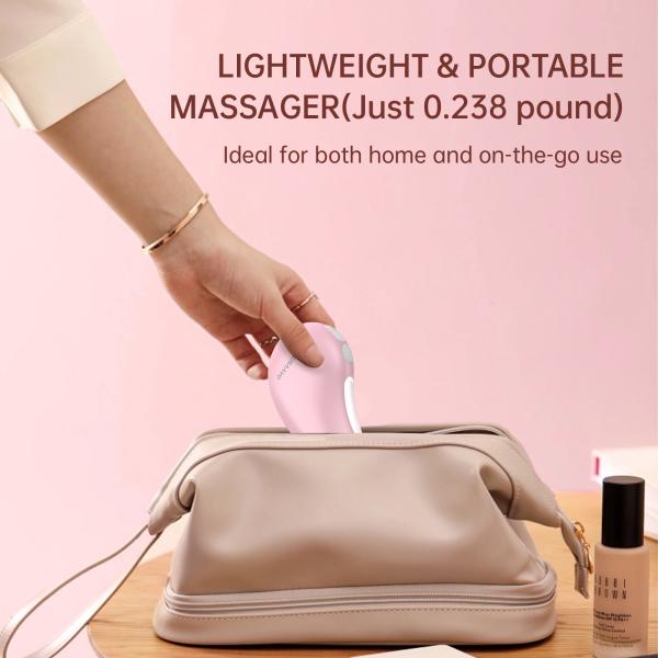 Quality Silicone Red Light Therapy Face Massager Vibration Eye Face Massager for sale