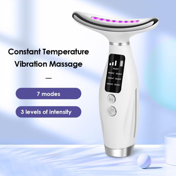 Quality 400mAh Neck Beauty Device 7 Modes 3 Intensities Neck Toning Device for sale