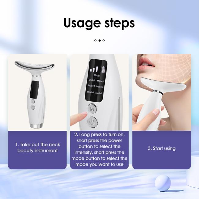 EMS Massage Neck Beauty Device charging port
