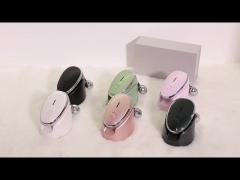 300mAh Microcurrent Face Roller 170g Electric Face Sculptor White Pink