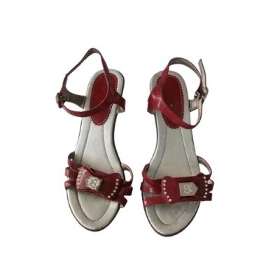 China Fashion Trend High Quality Casual Women's Leather Shoes Women's High Heel Sandals Occasion Slippers Wholesale for sale