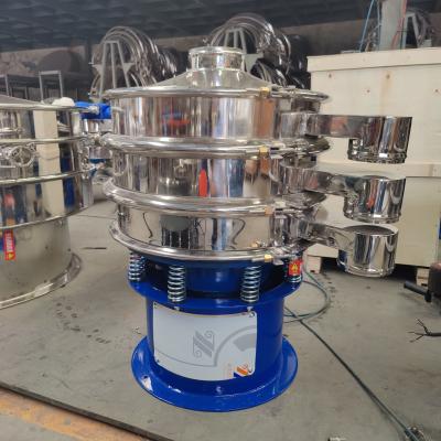 China Diameter 1000mm Milk Fine Powder stainless steel304 Rotary Vibrating Screen for sale