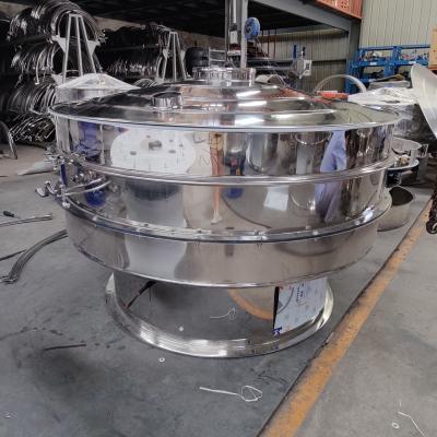 China Super Fine Screening 2 Layers Ultrasonic Sieve For Corn Gluten Meal Industry for sale