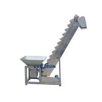 China DZJX Z Type Inclined Bucket Elevator 1.9m Lifting Height 0.75KW Power for Powder and Granules for sale