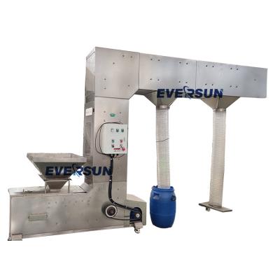 China 0.75 - 22kw Chain Bucket Elevator With Food Grade ABS Plastic / C.S / SS Hopper for sale