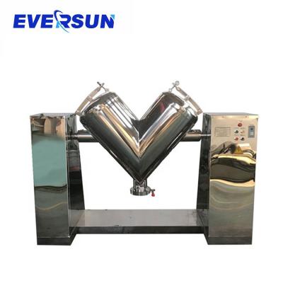 China High Speed Efficiency V Type Mixer Machine 10-5000L Total Volume for sale