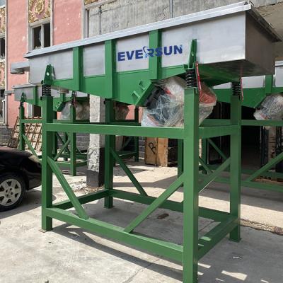 中国 ステンレス鋼フレーム 線形振動スクリーン 双振動モーター 0.02 - 20mm 販売のため