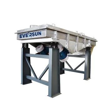China Adjustable Vibration Square Linear Vibrating Screen Sifter For Accurate Particle Size for sale