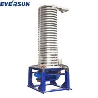 China Vertical Vibration Elevator Spiral Vertical Elevating Feeder 3t/h 550mm Cooling Drying for sale