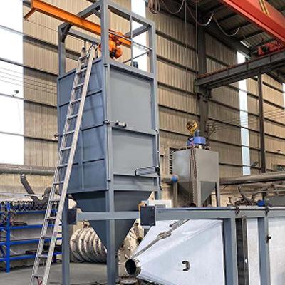 China Automatic bulk bag unloading station for stainless steel powder for sale