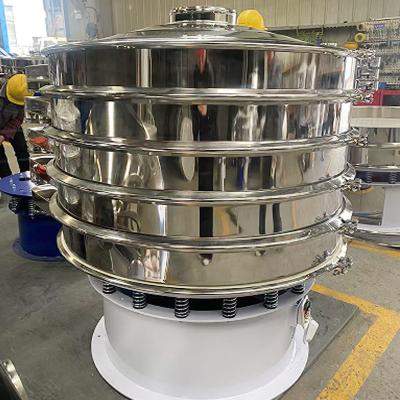 China Custom-made Stainless Steel Sieve Shaker , Circular Vibrating Sieve , Chemical Raw Material Sieve Shaker for sale