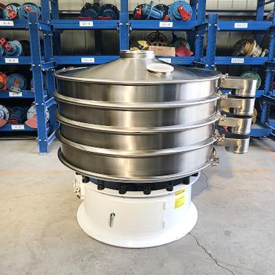 China Custom-made Stainless Steel Sieve Shaker , Circular Vibrating Sieve , Chemical Raw Material Sieve Shaker for sale