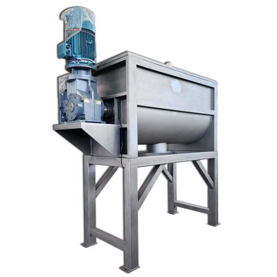 Chine Mélangeur à ruban à vis universel sec et humide Mélangeur électrique alimentaire chimique en acier inoxydable à vendre