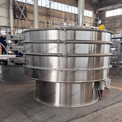 China Full Stainless Steel Vibrating Screen Powder Particle Impurity Filtration Sieve Machine for sale