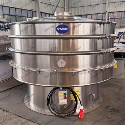 China Full Stainless Steel Vibrating Screen Powder Particle Impurity Filtration Sieve Machine for sale