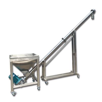 China Factory Custom Stainless Steel Spiral Conveyor Powder Automatic Feeding Machine for sale