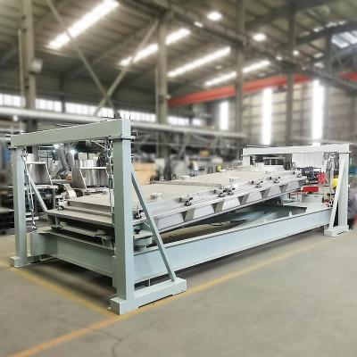 China Large Plane Rotary Screen Square Classification Rocking Vibrating Screen Quartz Sand Fine Screening Machinery for sale
