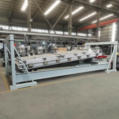 China Large Plane Rotary Screen Square Classification Rocking Vibrating Screen Quartz Sand Fine Screening Machinery for sale