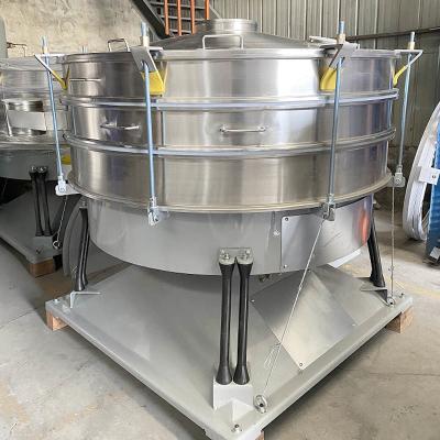 China Round Stainless Steel Powder Swinging Screen Multilayer Grading Particle Screen for sale