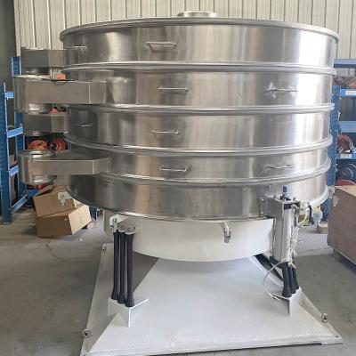 China Round Stainless Steel Powder Swinging Screen Multilayer Grading Particle Screen for sale