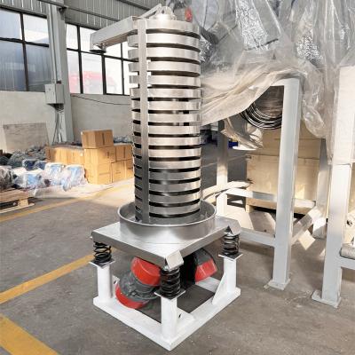 China Spiral Shaft Driven Auger Screw Conveyor for Vertical Material Conveying for sale