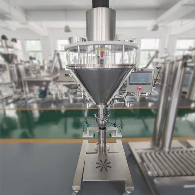 China Máquina automática de enchimento em pó de frascos para recipientes de 10 a 50 kg à venda