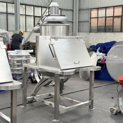 China A large-scale bulk bag unloading machine suitable for the food and chemical industries, which is dust-free and reduces waste. for sale