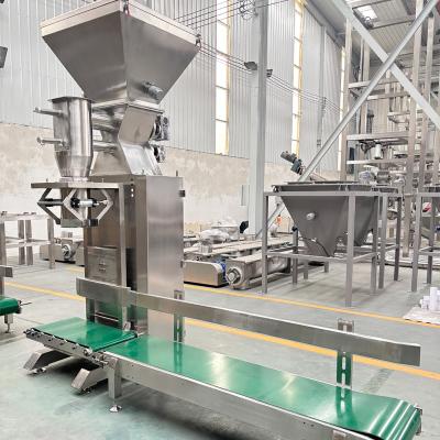 China Fully Automatic Packing Machine for 5-50kg Bags Improving Production Efficiency and Reducing Material Loss for sale